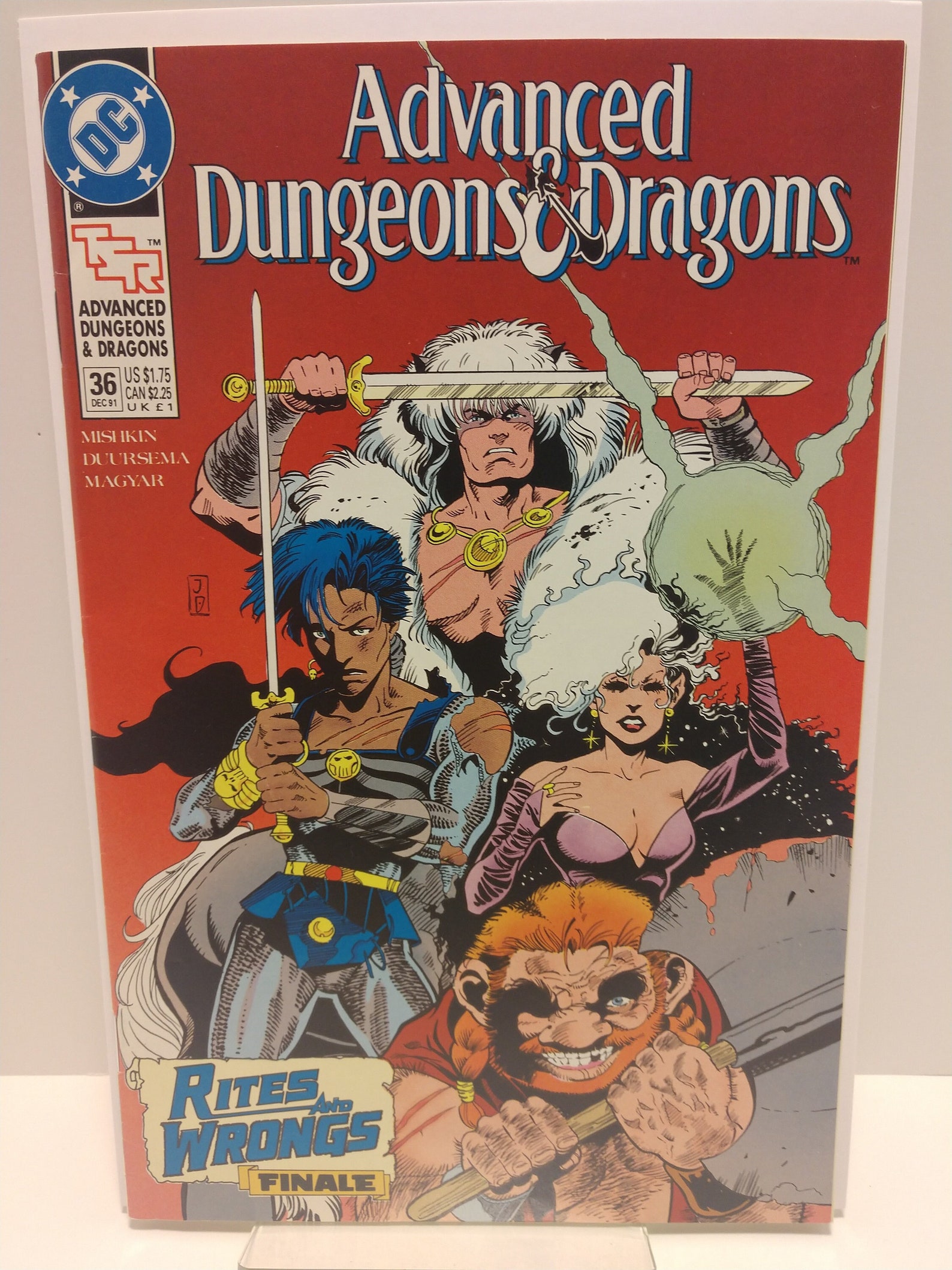 Advanced Dungeons & Dragons Comic Book Issues 36 D.C./TSR 1991good ...