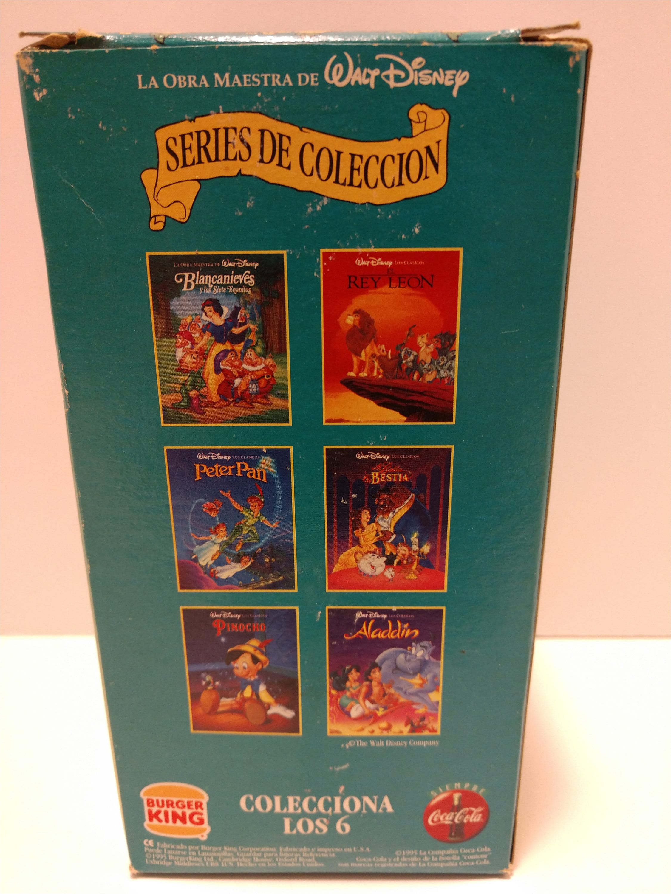 Walt Disney Collector Series Burger King / Coca-cola Snow White and the ...
