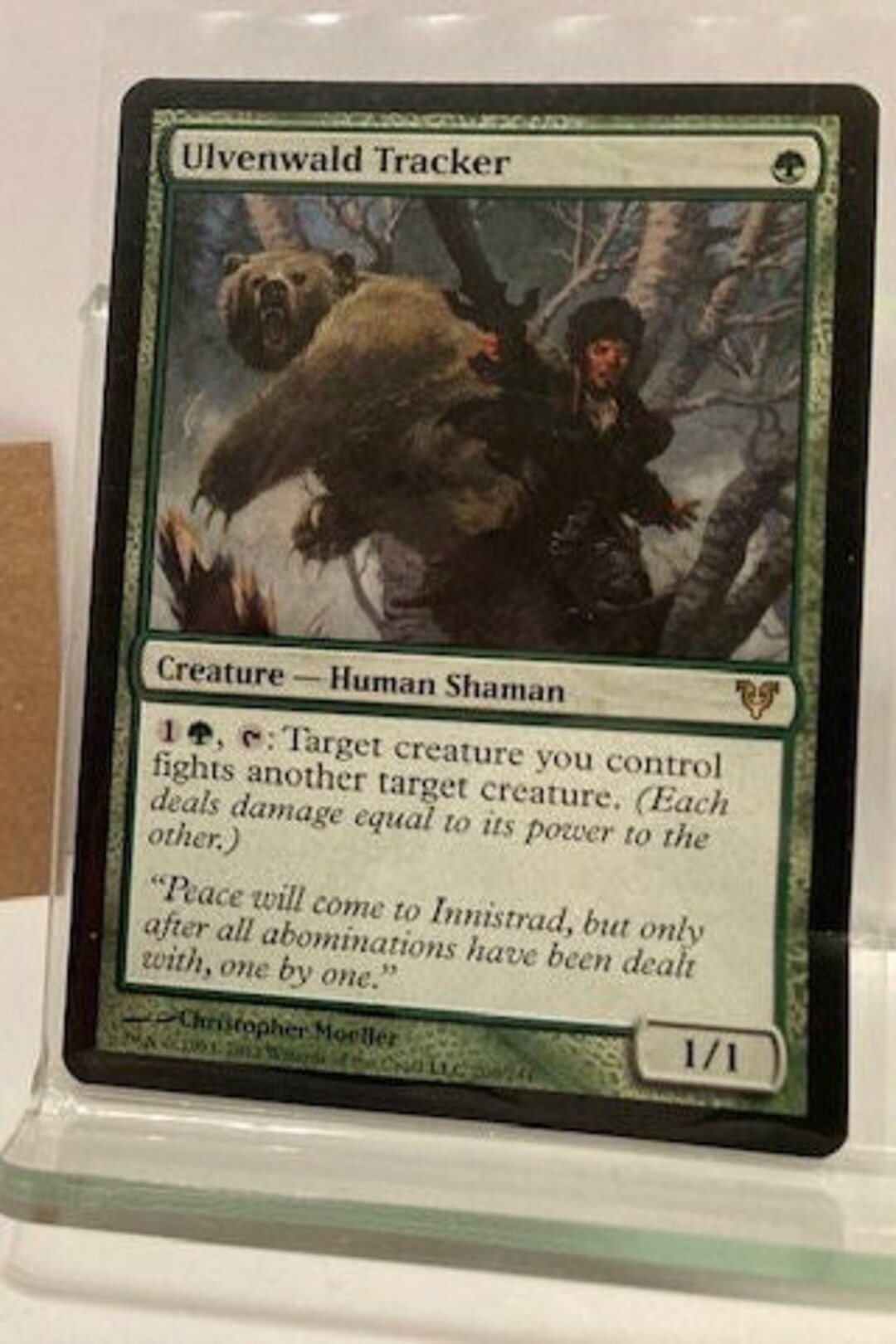 Magic the Gathering Card ....ulvenwald Tracker - Etsy