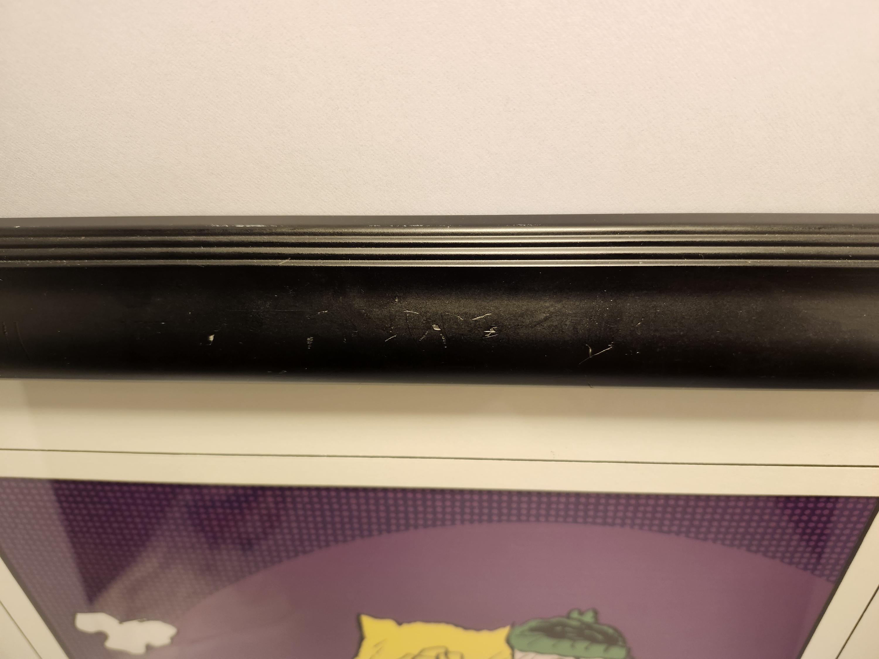 Charles Schulz Peanuts "snoopy Red Baron" Fine Art Print Used Frame in ...
