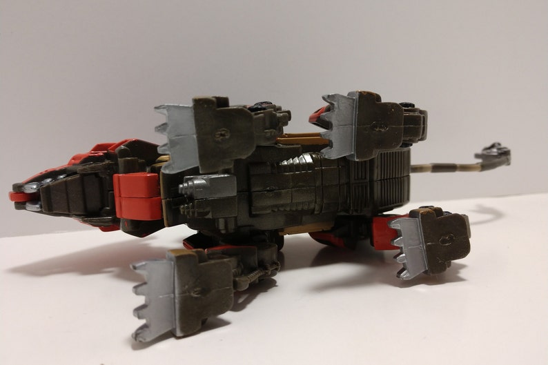 Zoids Action Figure Liger Zero X Red Liger With Jet Pack 2002 Tomy ...