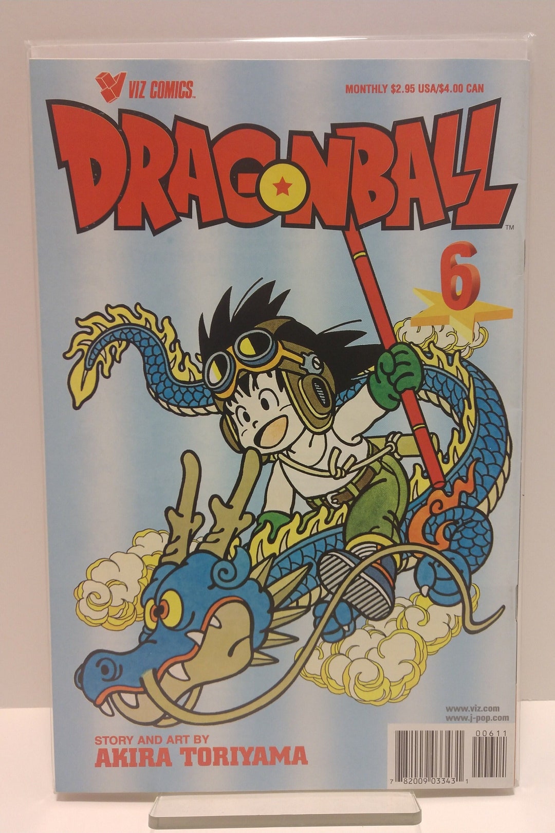 Dragonball Comic Book Issue 6 Viz Comics 1998 - Etsy