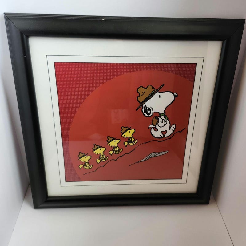 Snoopy Posters and Prints - Etsy