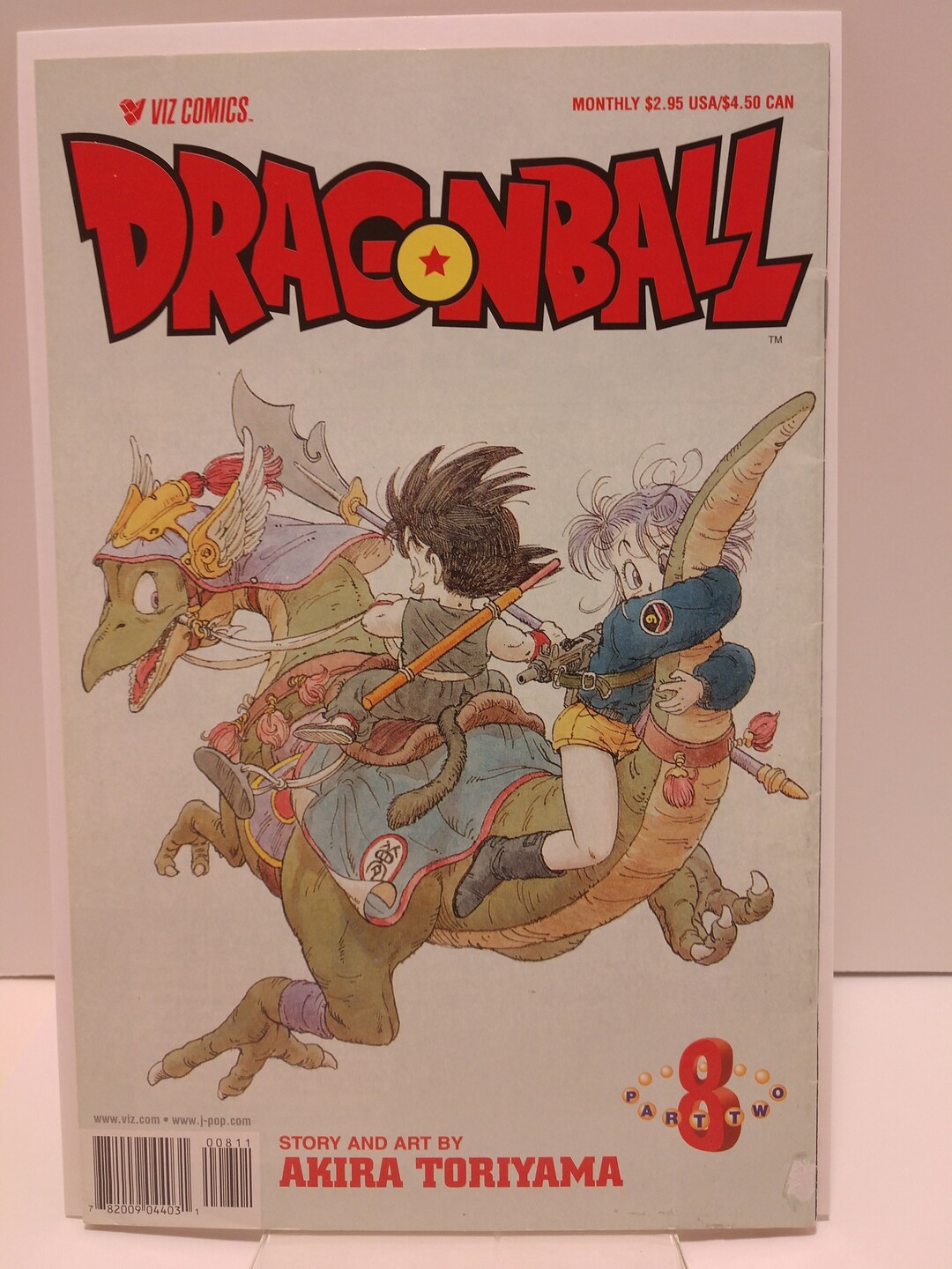 Dragonball Comic Book Eight of Part Two Rare! Retro! - Etsy