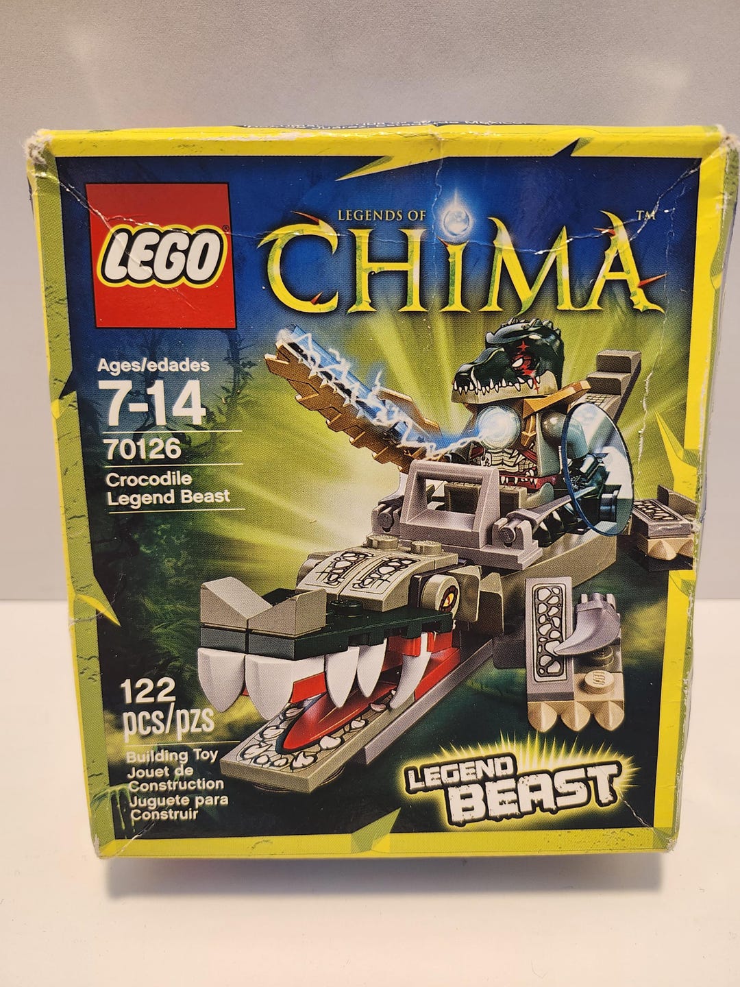 Lego Legends of CHIMA Crocodile Legend Beast Set (70126) Unopend Box in ...