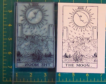 Tarot Card Stamp | Etsy