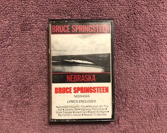 Springsteen Nebraska | Etsy