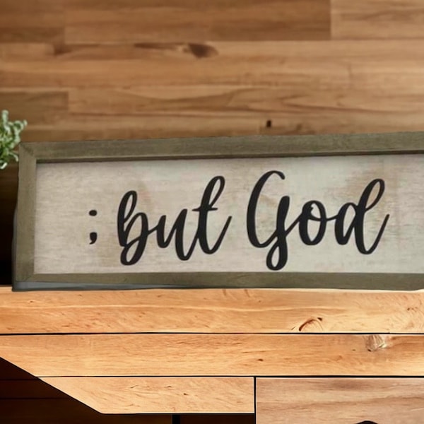 But God Sign - Etsy