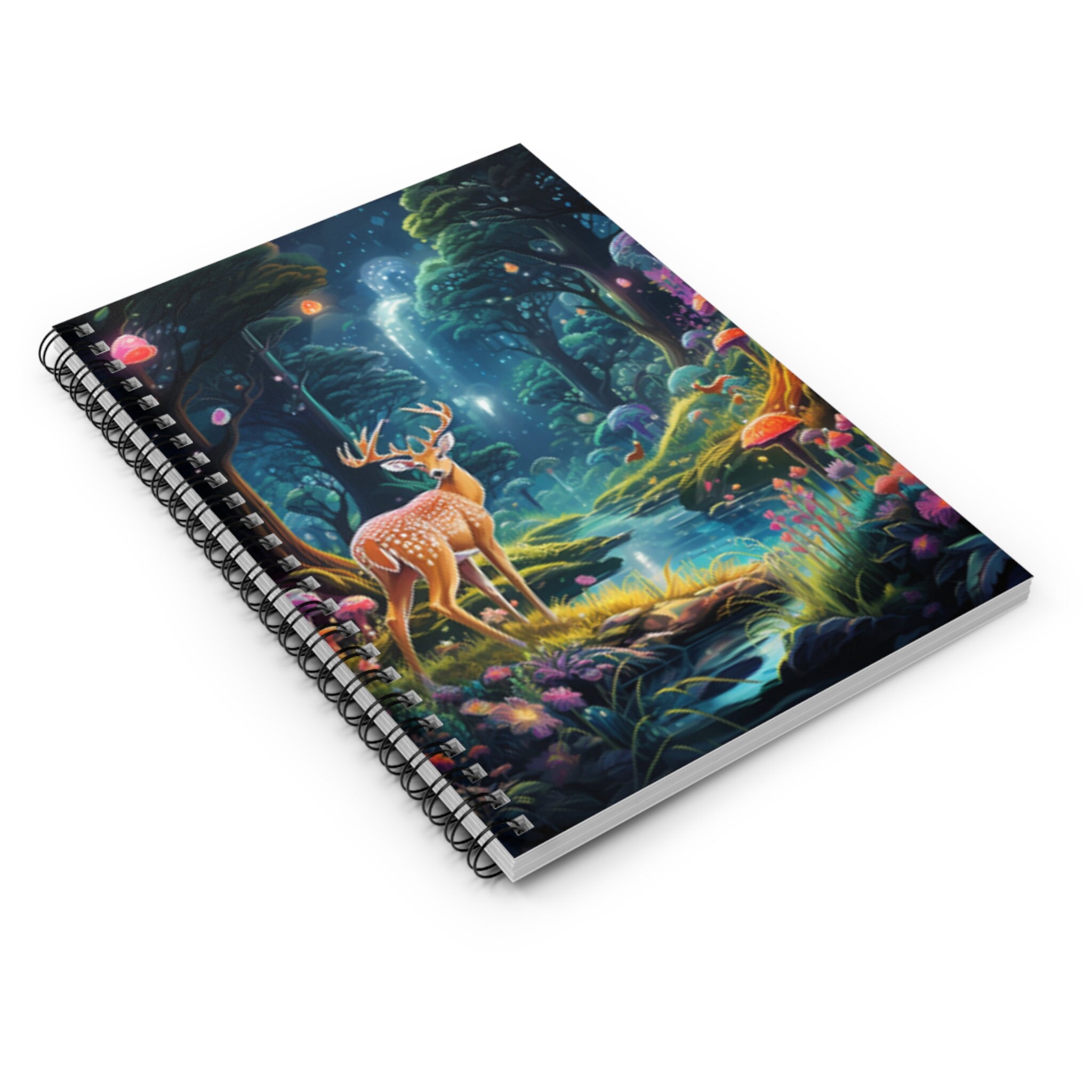 Mythical Forest Notebook, Magic, Forest, Notebook, Personal Thoughts, Mental Thoughts, Health ...