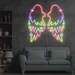 Custom Wings Neon Sign Angel Wings Neon Neon Bar Sign Salon Decor Neon ...