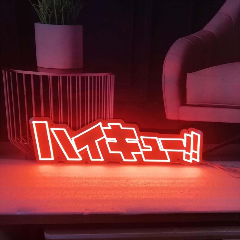 Custom Korean Led Neon Wall Light Decor Sign Custom Korean Etsy
