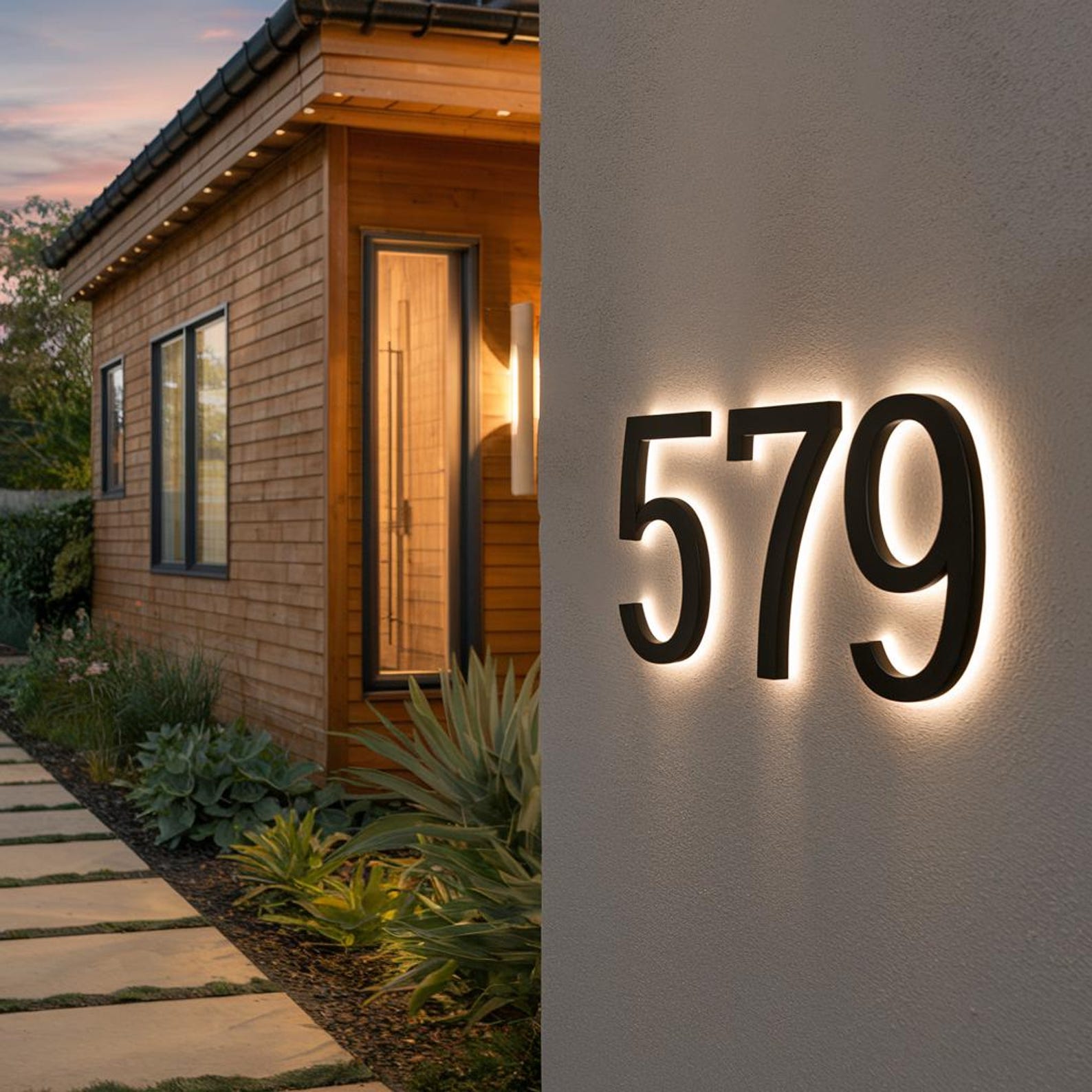 Custom House Number|3d House Numbers Sign | Address Sign | Metal Sign ...