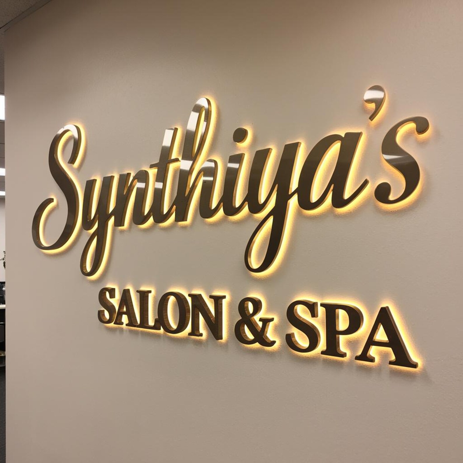 Custom Led Sign | Backlit Stainless Steel|3d Letter Sign | Storefront ...