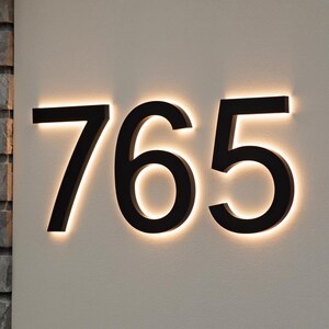 Custom House Number|3d House Numbers Sign | Address Sign | Metal Sign ...