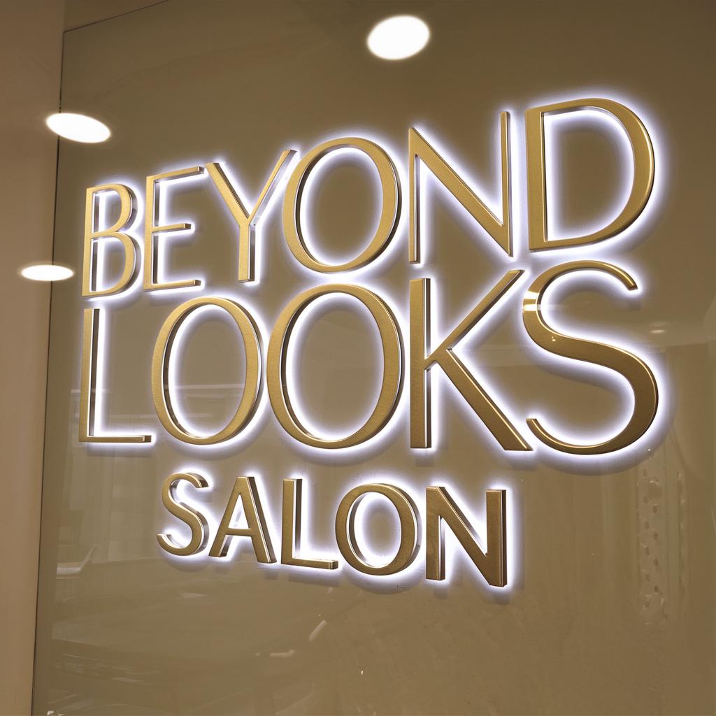 Custom Led Sign | Backlit Stainless Steel|3d Letter Sign | Storefront ...