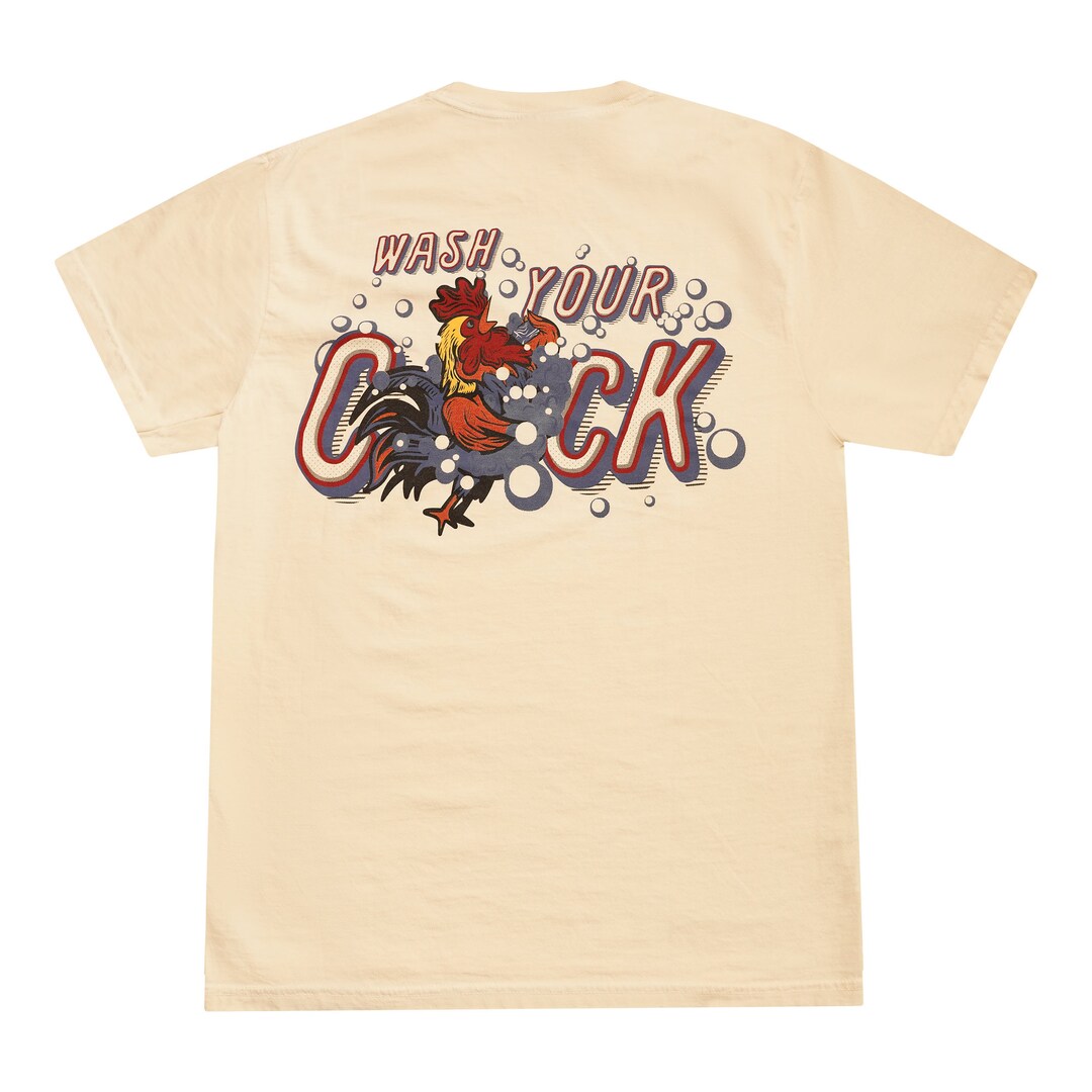 Dirty Rooster T-shirt Funny Shirt %100 Cotton Trendy Soft Vintage ...