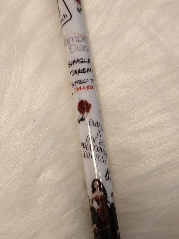 The Vampire Diaries Ink Pens, Glitter Gel Pens, the Vampire Diaries ...