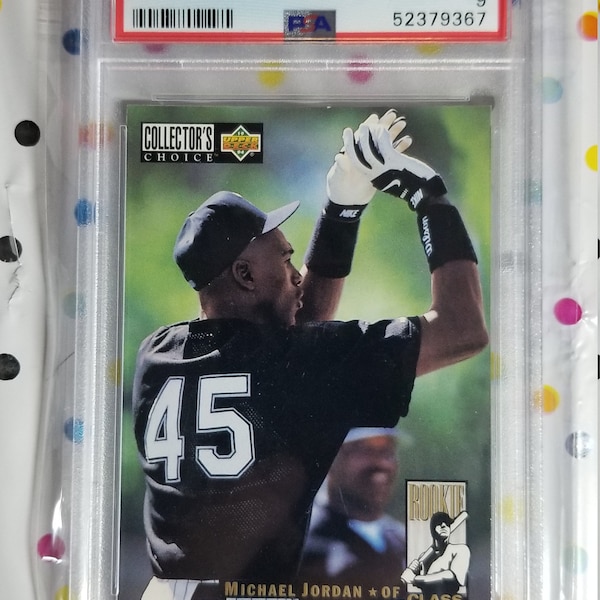 Michael Jordan Baseball Rookie Card - Etsy
