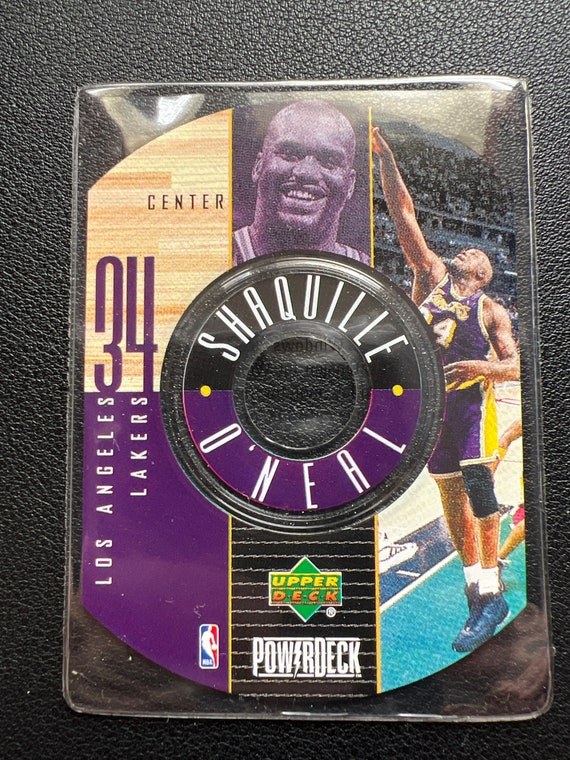 1999 Shaquille Oneal Upperdeck Powerdeck Mini Cd Card - Etsy