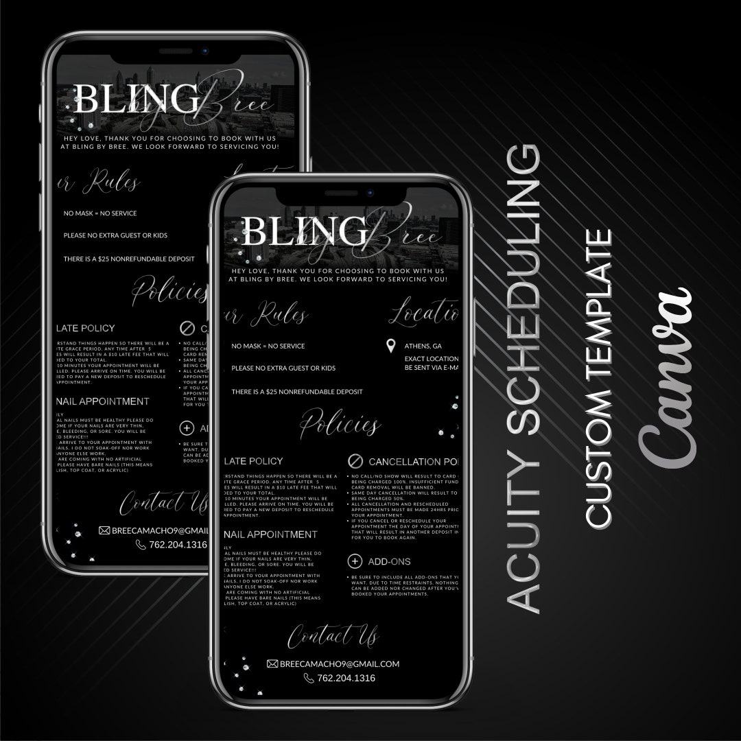 ACUITY REVAMP, DIY Acuity Site, Acuity Scheduling Site, Acuity Template ...