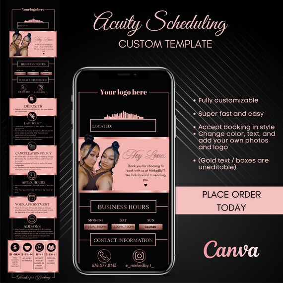 ACUITY REVAMP DIY Acuity Site Acuity Scheduling Site Acuity - Etsy