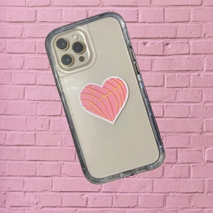Concha Heart Sticker || Pan Dulce Sticker || Pink Water Bottle Sticker ...