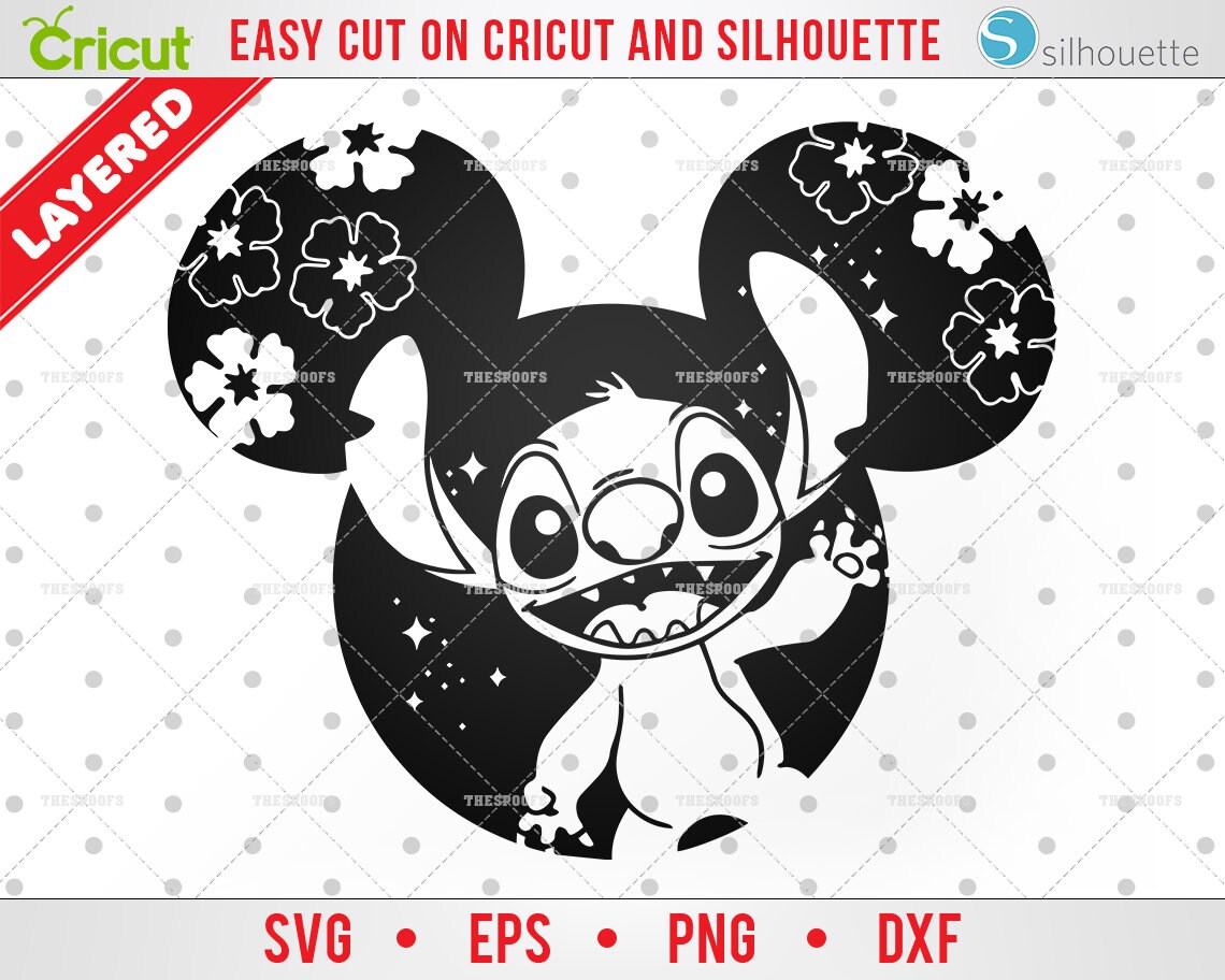 Layered SVG Vector Cut Files for Cricut and Silhouette - Etsy