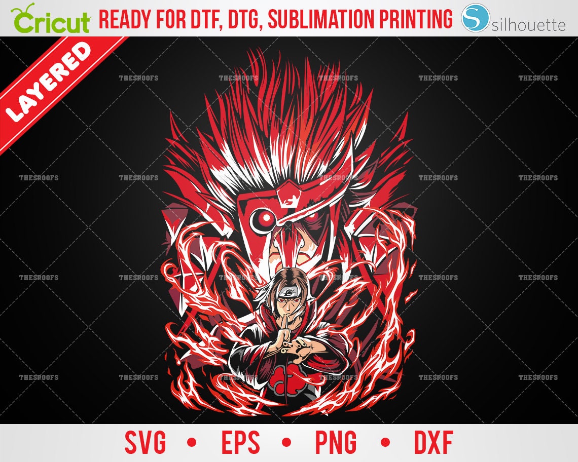 Anime Layered SVG Anime Vector Anime Png Anime Clipart - Etsy Australia