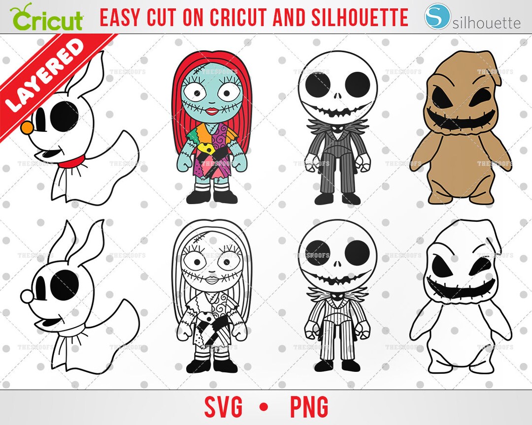 Bundle Layered SVG, Cut Files for Cricut and Silhouette, Ready for DTG ...