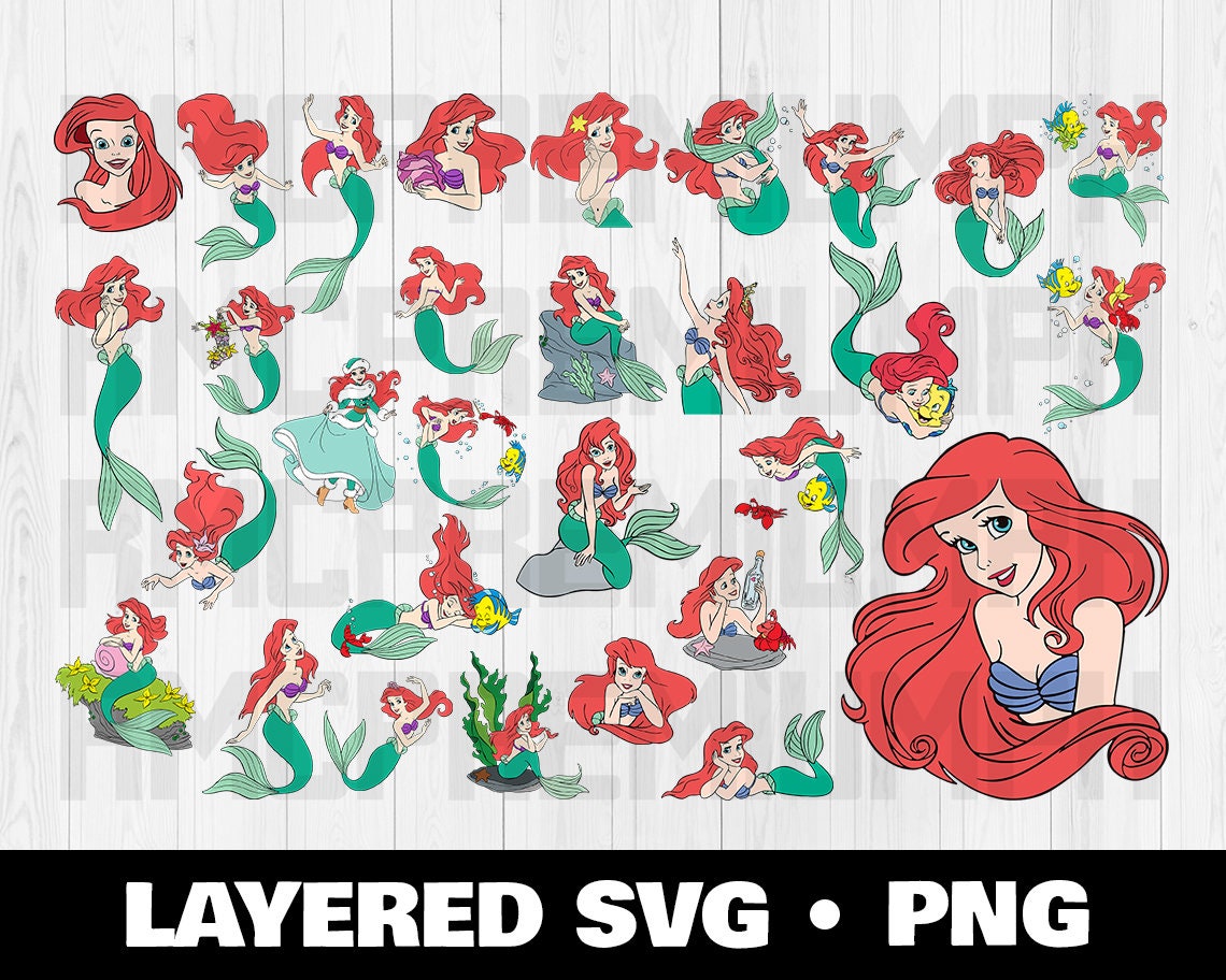 Bundle Layered SVG cricut cut files layered digital vector file Visual ...