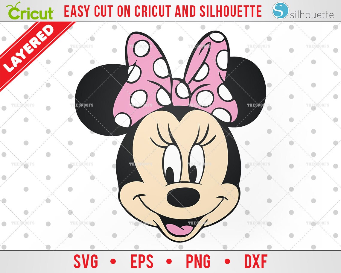 Minnie Face Silhouette