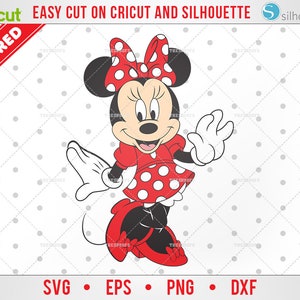 Minnie Mouse Svg - Etsy