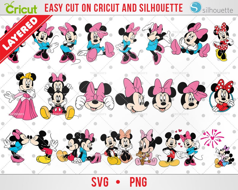 Bundle Layered SVG Cut Files for Cricut and Silhouette Ready - Etsy