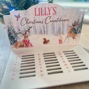 Personalised Advent Calendar Christmas Countdown Chocolate - Etsy