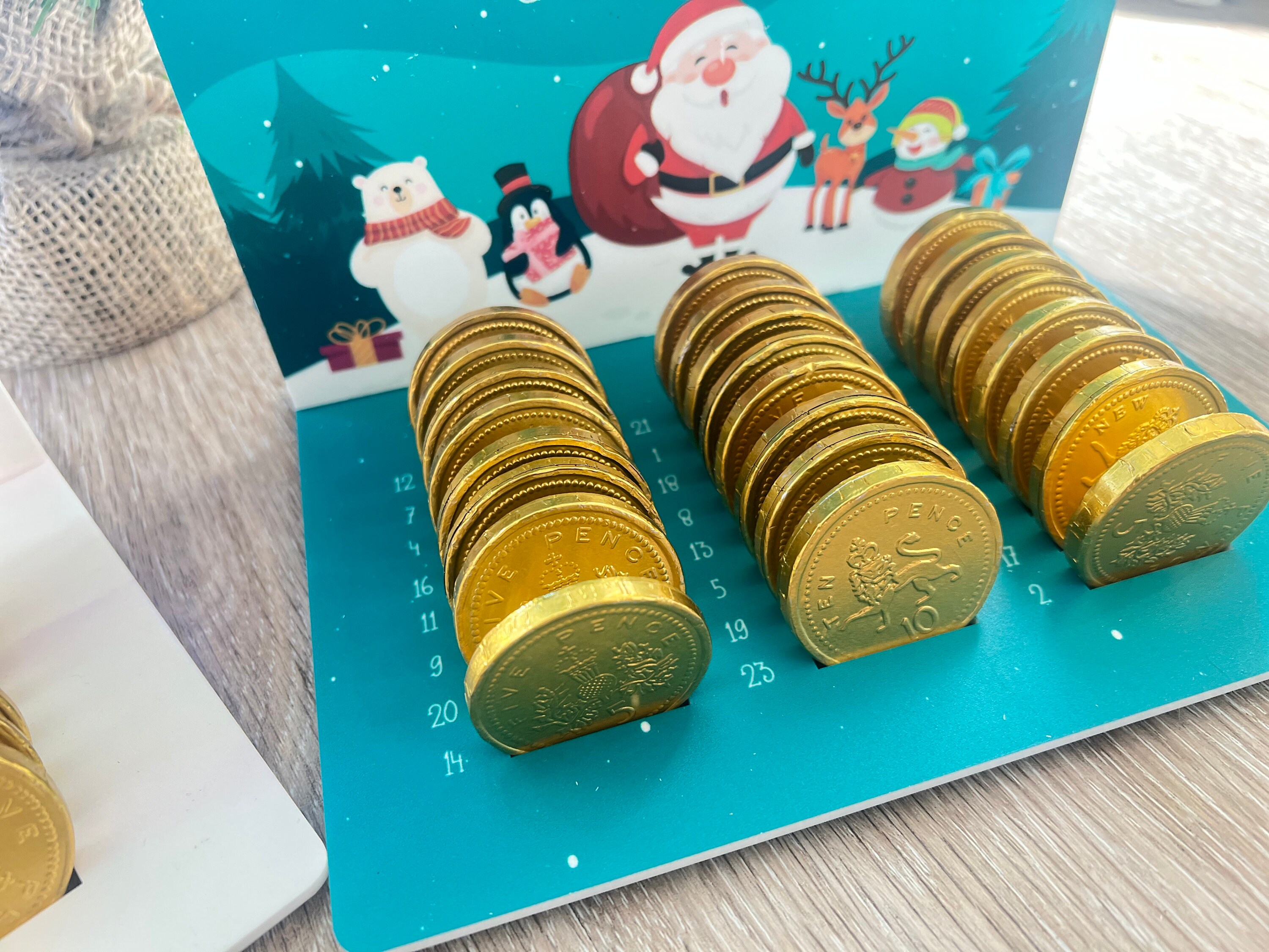 Personalised Advent Calendar Christmas Countdown Chocolate - Etsy