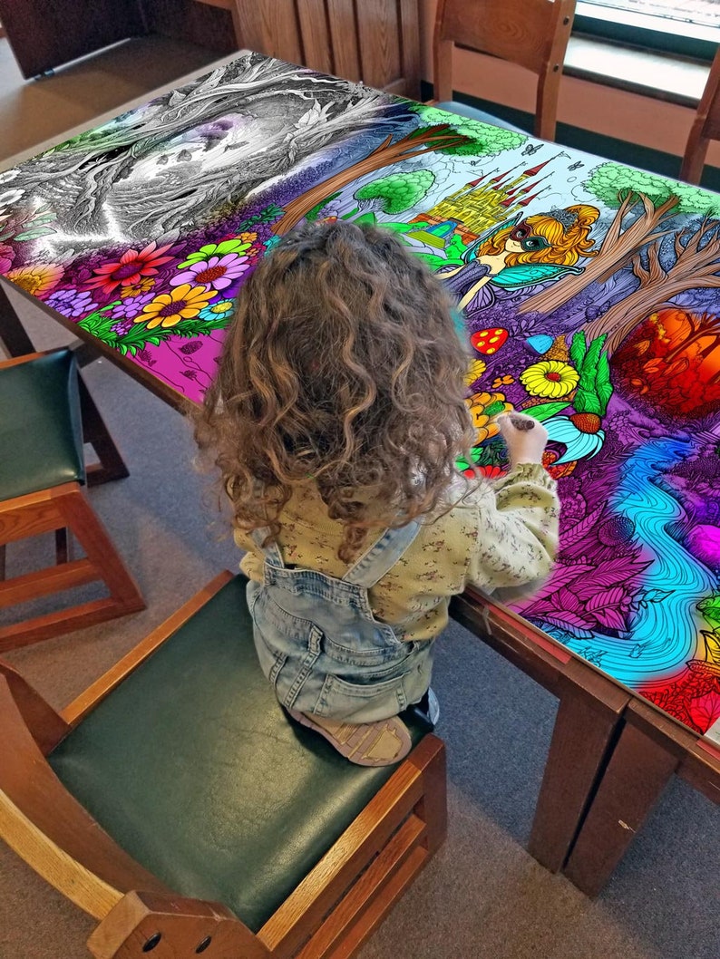 Creative Exploration Coloring Giant Posters 24x72 Enchanted Masquerade ...