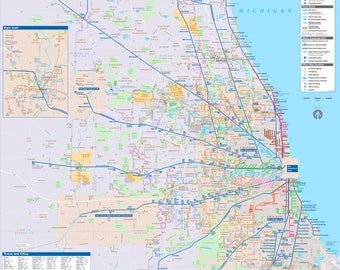 Chicago Cta Poster - Etsy