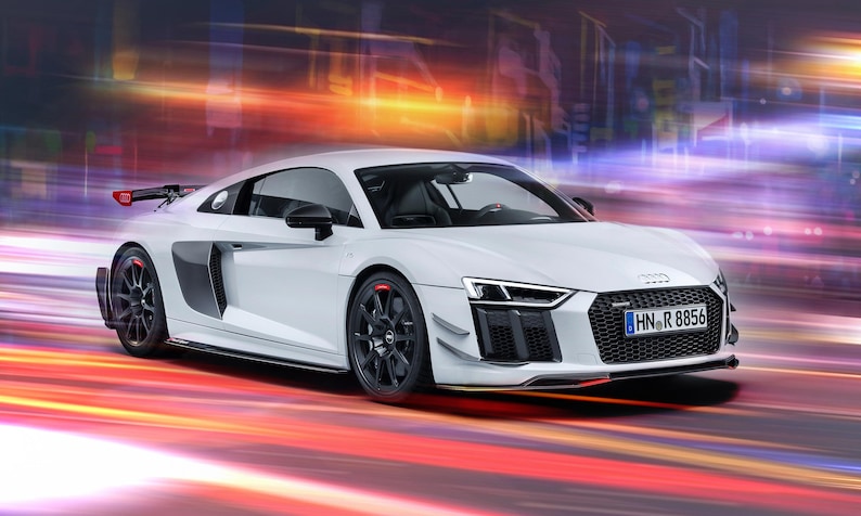 40x24in Poster Audi R8 V10 Plus Competition Package - Etsy