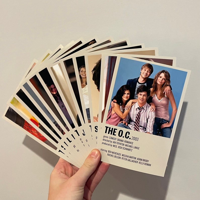 Minimalist the O.C Characters Poster Print Pack Set of 12 - Etsy