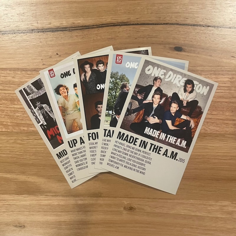 One Direction Stickers - Etsy