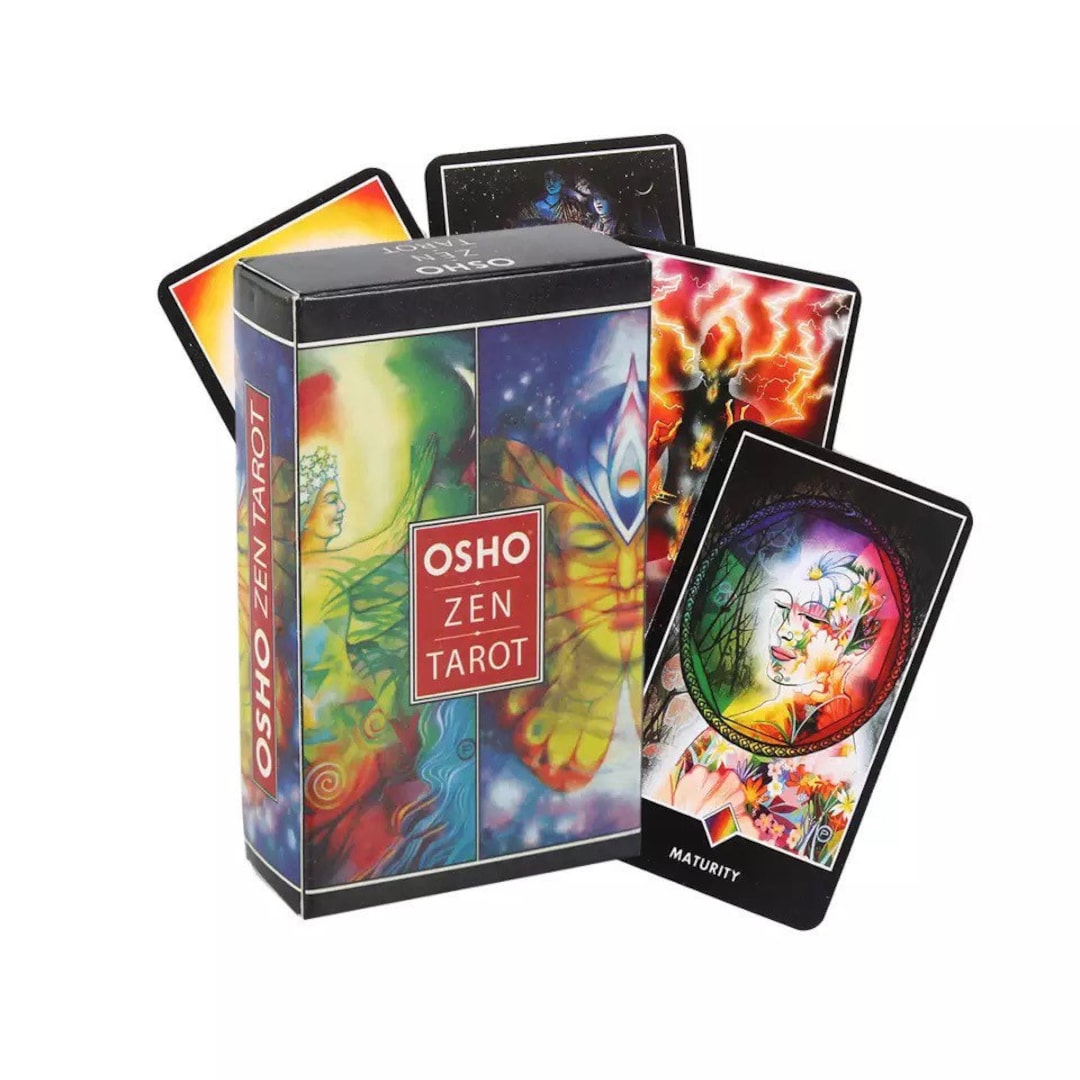 Osho Zen Tarot Deck and PDF Guidebook - Etsy