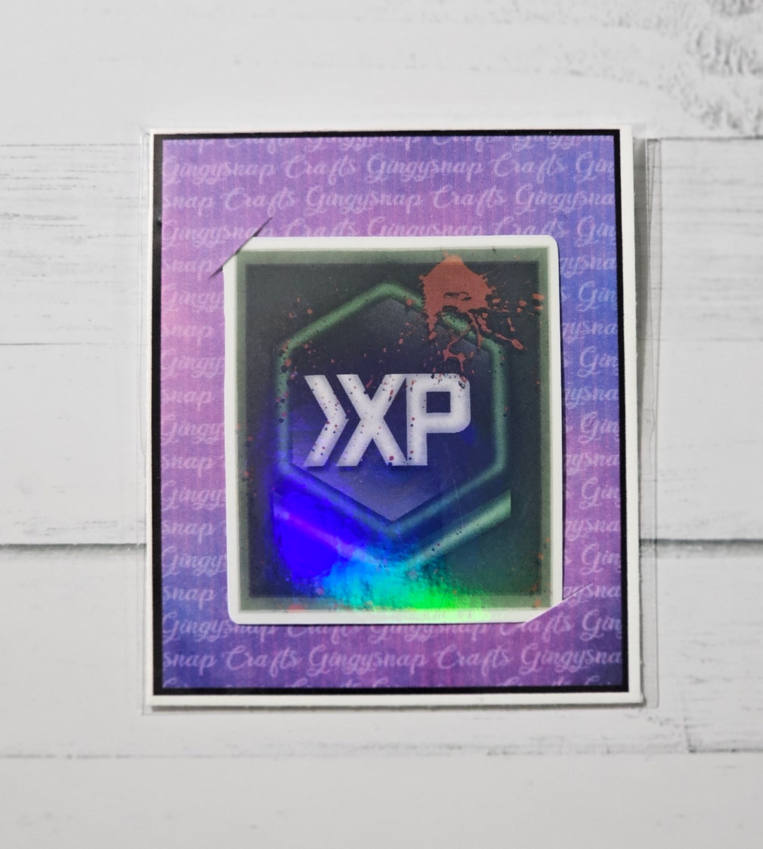 2XP COD Holographic Sticker - Etsy