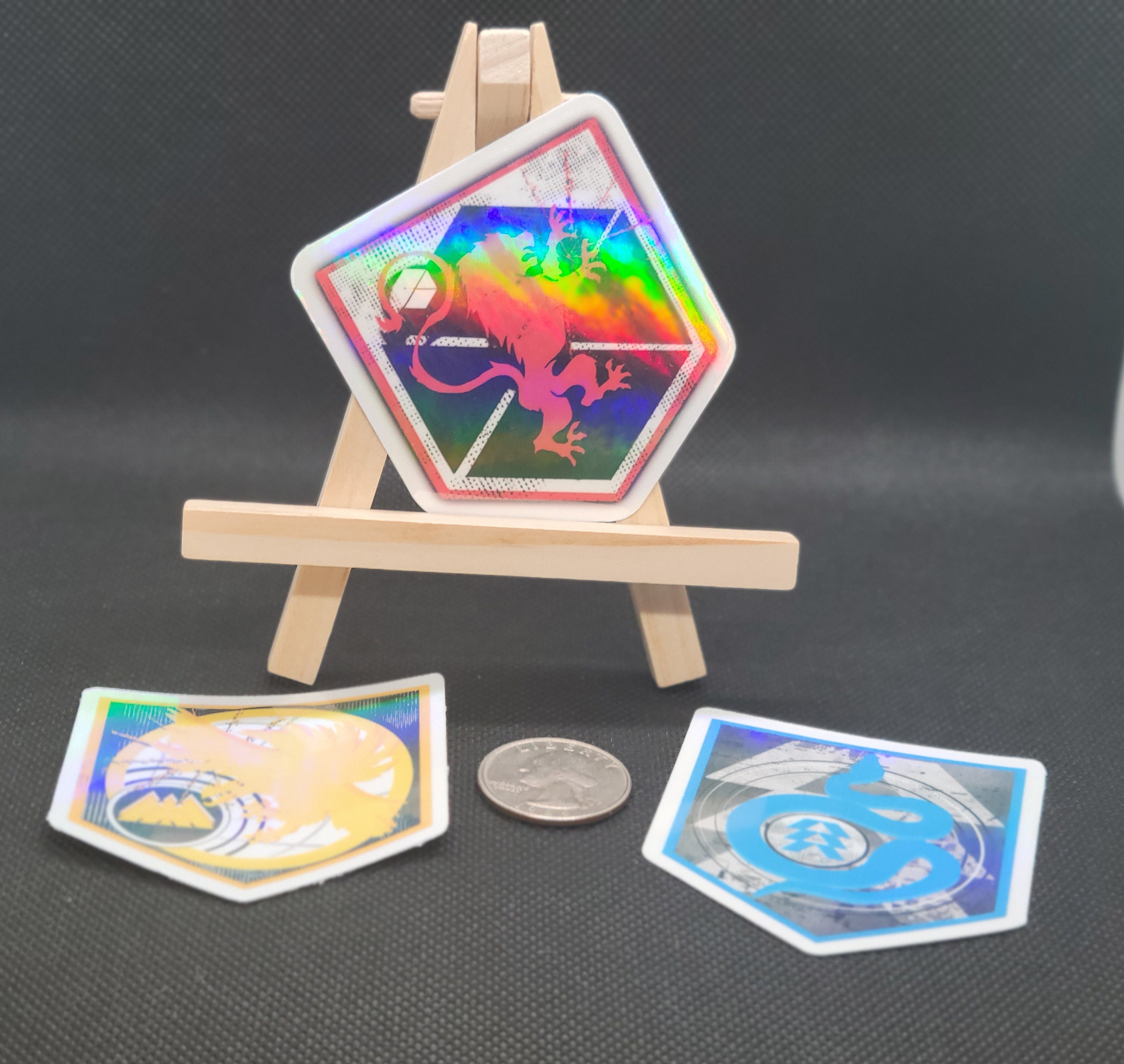 Destiny Class Crest Holographic Sticker - Etsy