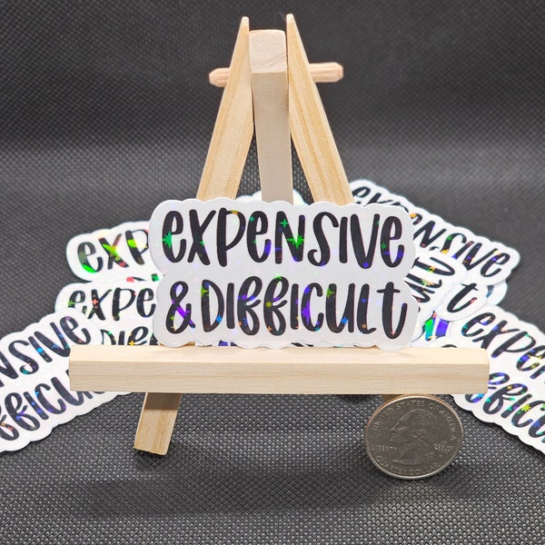 Expensive Difficult and Talk Back Svg - Etsy