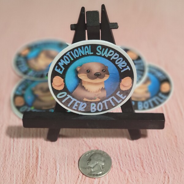 Emotional Support Otter - Etsy