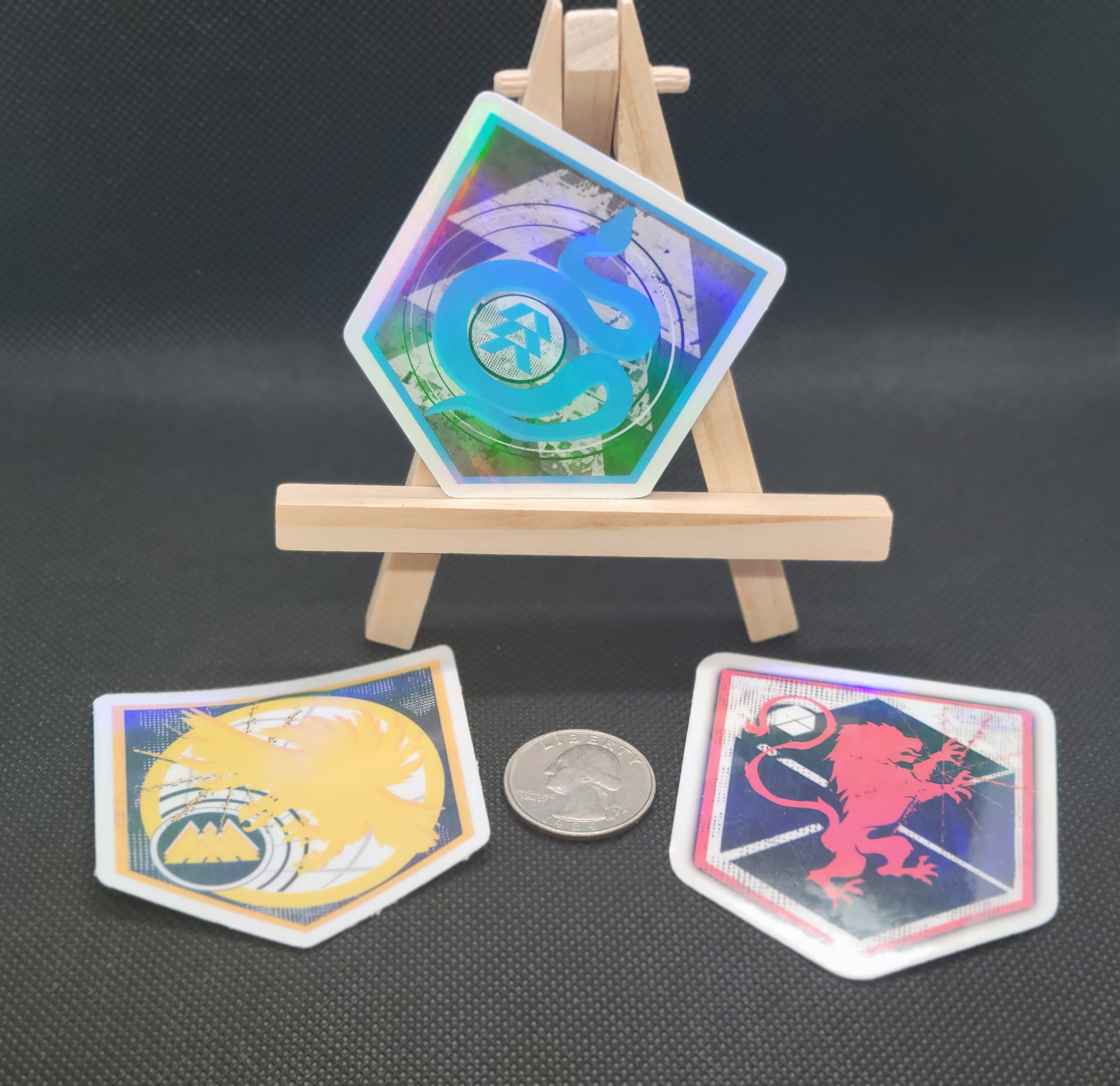 Destiny Class Crest Holographic Sticker - Etsy