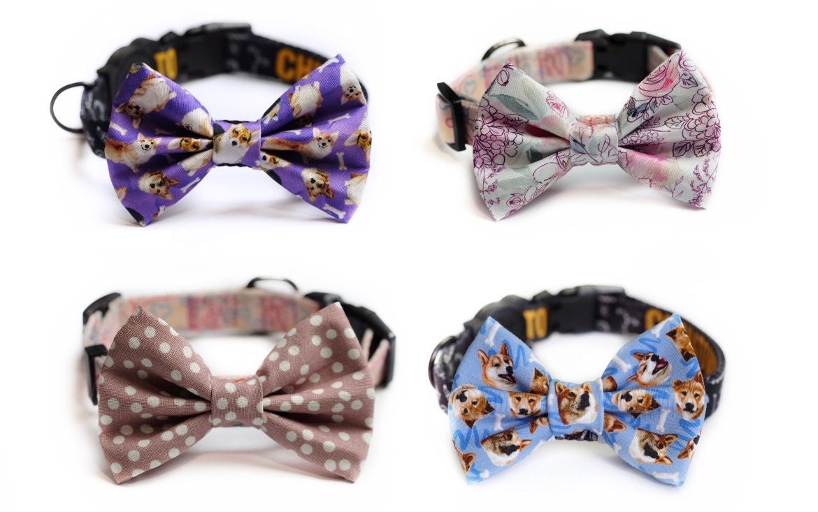 Pet Bow Tie Sewing Pattern PDF Step by Step Guide dog | Etsy Canada