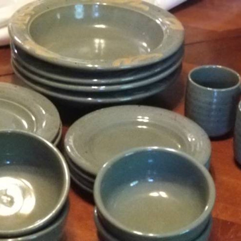 Green Dinnerware - Etsy