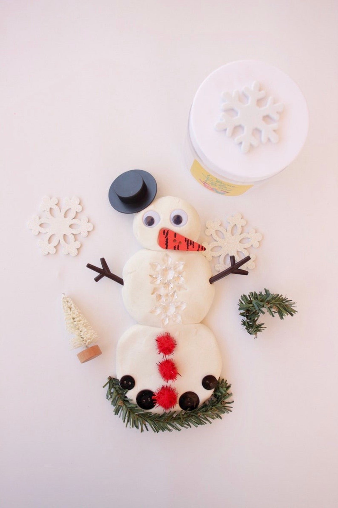 Christmas Playdough Kit, Kids Christmas Stocking Stuffer, Build a ...