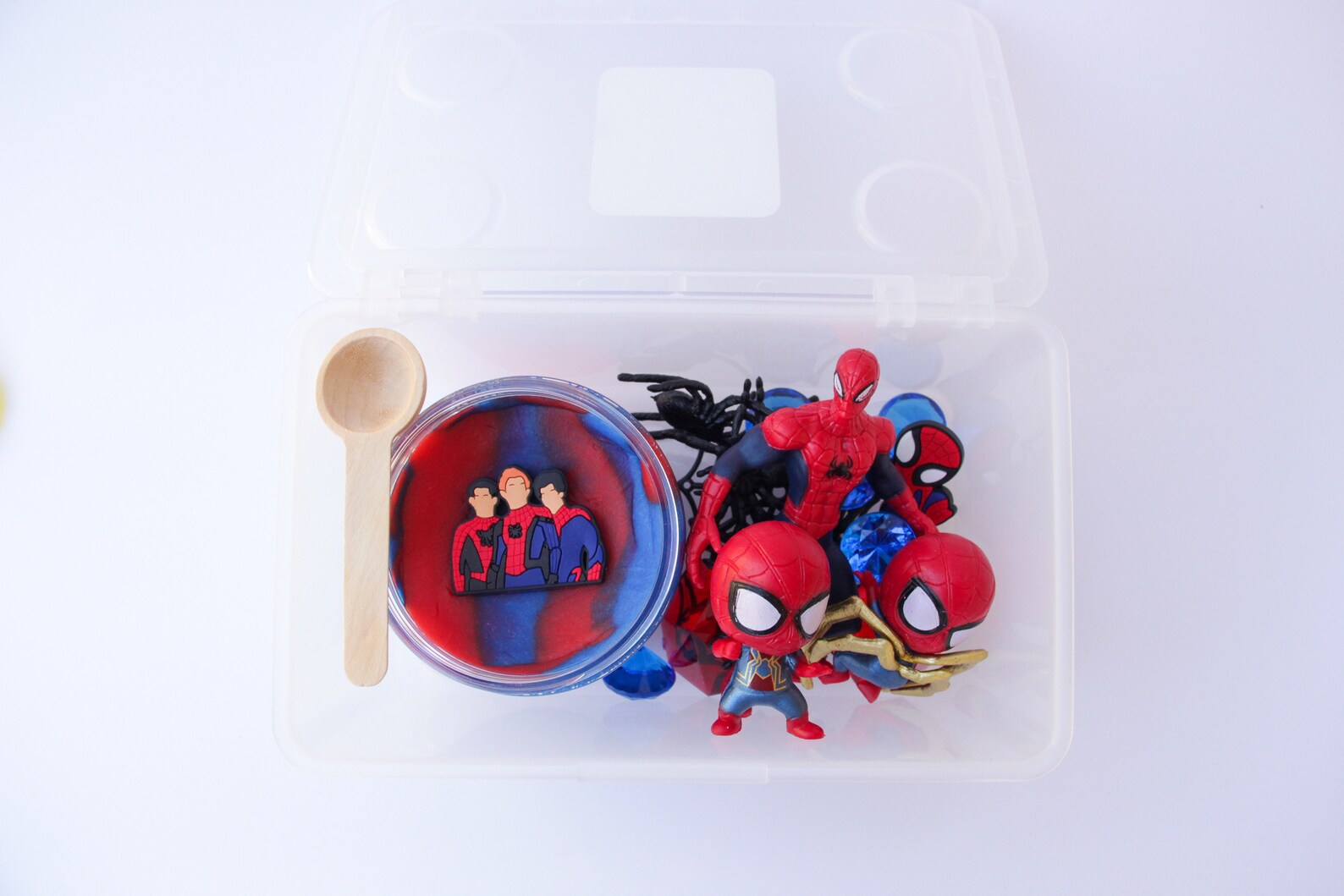 Spiderman Superhero Playdough Kit Mini Playdough Kit - Etsy